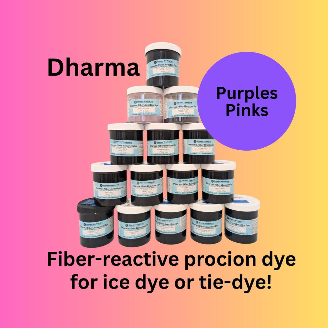 Dye Powder for Ice Dyeing or Liquid Tie-dyeing, Sample Packs, DIY Kit ...