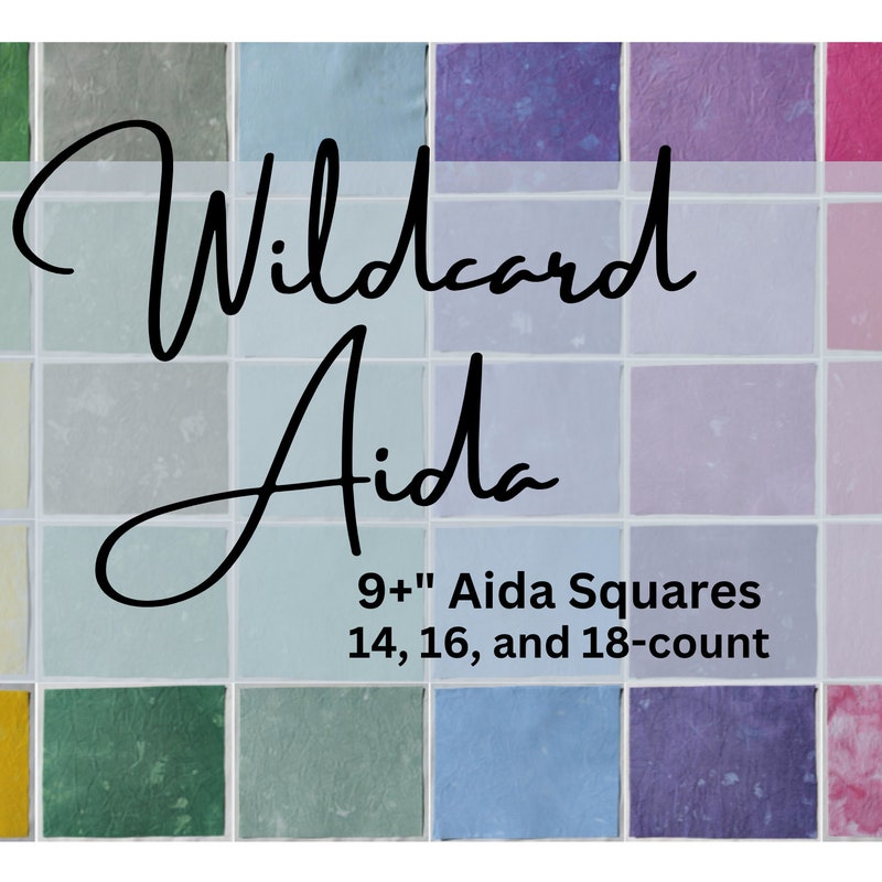 Dyed Aida - Etsy