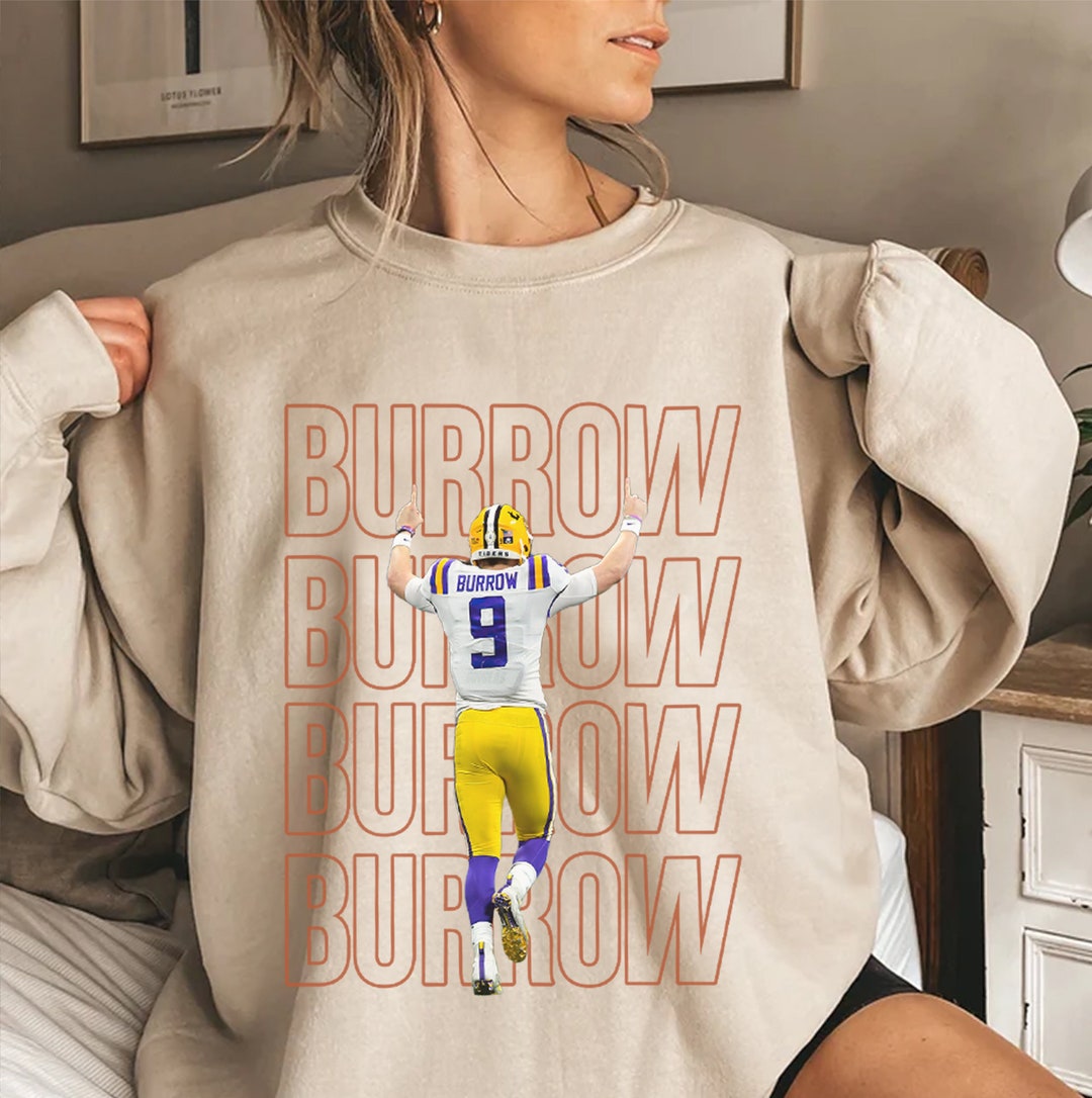 Joe Burrow Sweatshirt Joe Burrow Shirt Joe Burrow Bengals Etsy