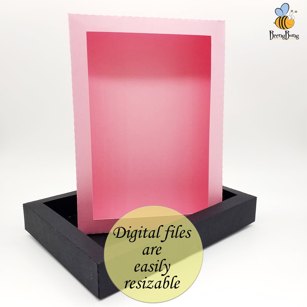 Classic Box Template SVG Rectangle 3D Simple Box Template SVG | Etsy