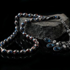 Unique Rosary, Oltu Stone Tasbih, Black Jet Stone Rosary, Genuine ...