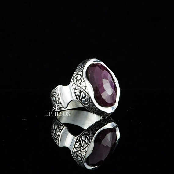 Silver Irani Ruby Ring | atelier-yuwa.ciao.jp