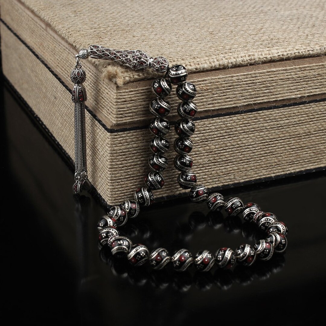 Natural Jet Stone Real Jet Rosary Hand Carved Rosary Beads - Etsy
