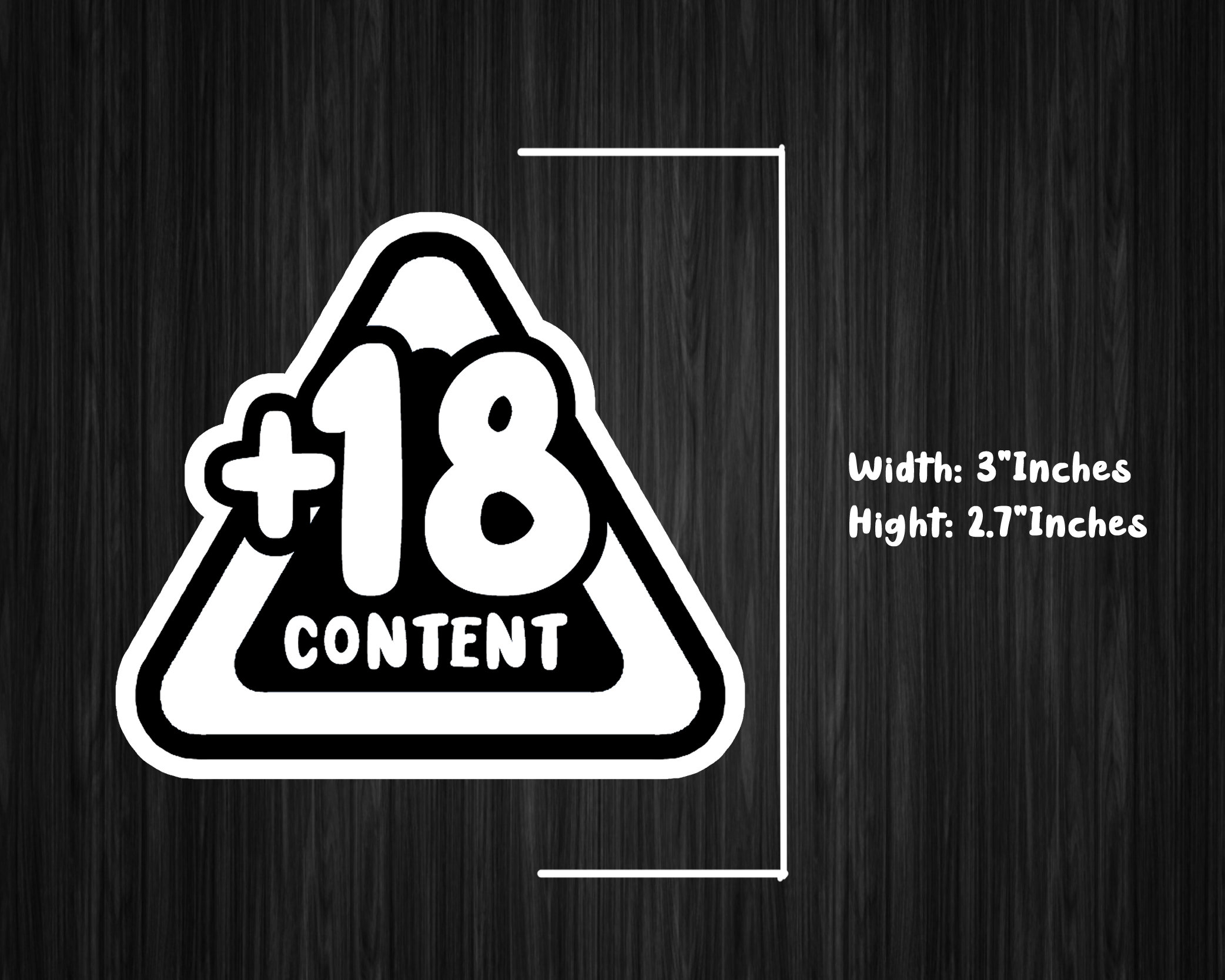 18+ Content Stickers - Etsy