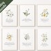 Holiday Bundle of 10 Scripture Prints, Set of 6 Psalms Bible Art Prints ...