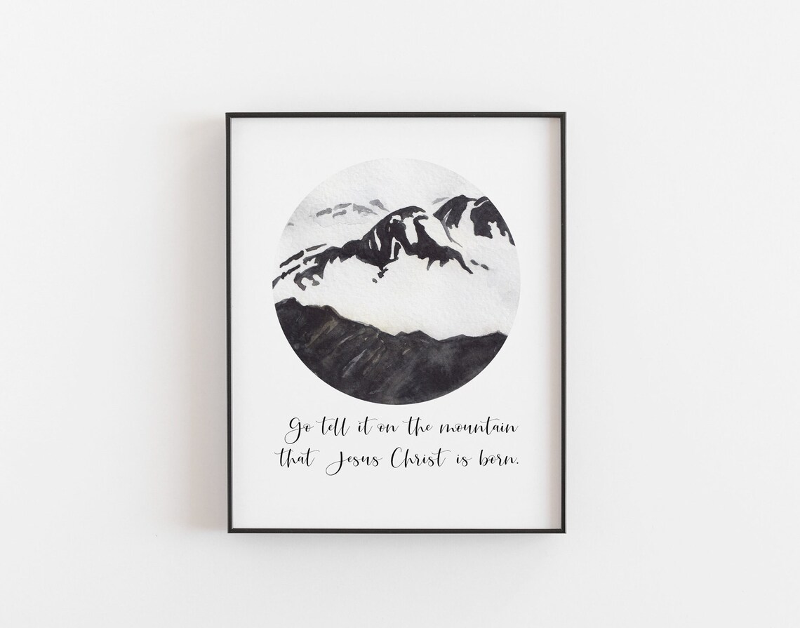 Christmas Wall Art, Christmas Sign Printable, Christmas Prints Set ...