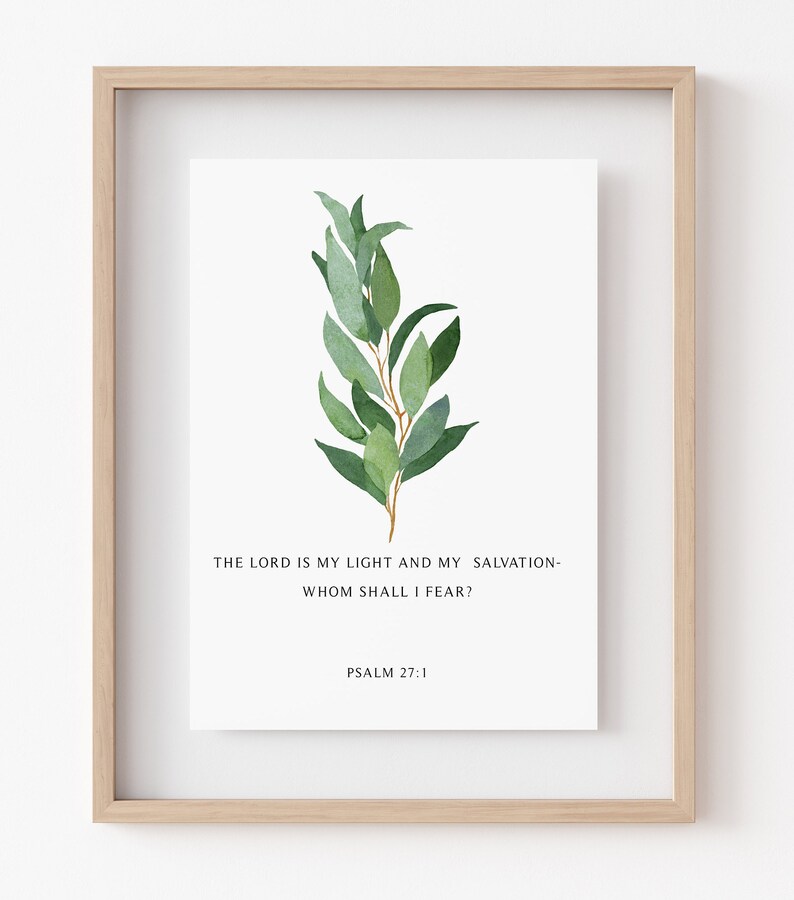 Set of 6 Psalms Bundle Printable Scripture Wall Art - Etsy