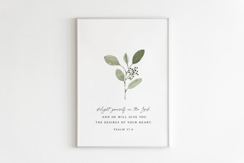 Custom Bible Verse Printable Wall Art Personalized Bible Art - Etsy