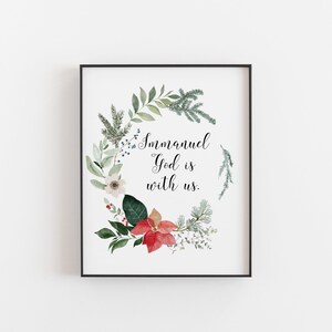 Holiday Bundle of 10 Scripture Prints, Set of 6 Psalms Bible Art Prints ...