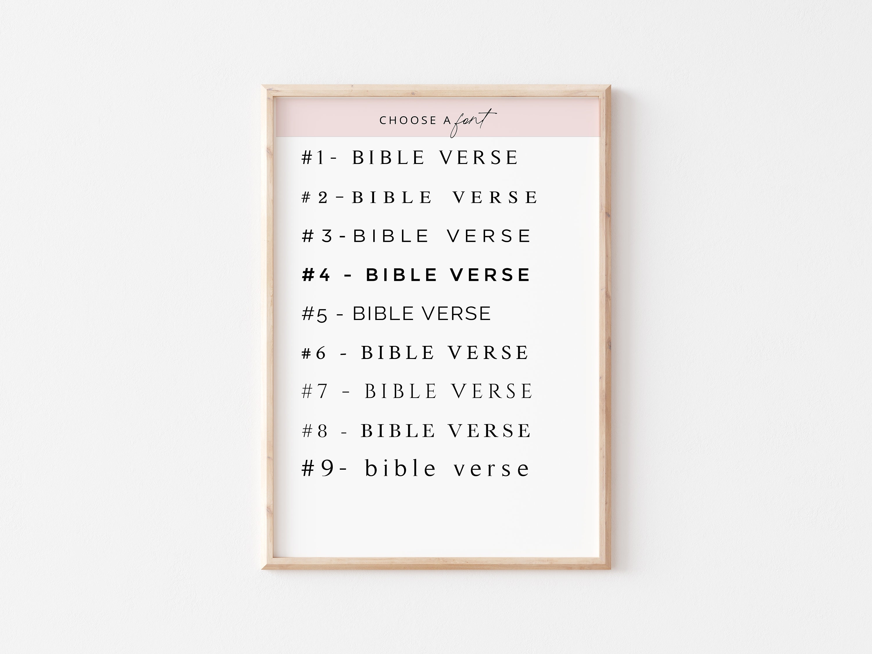 Custom Bible Verse Print Christian Gifts Personalized Bible - Etsy
