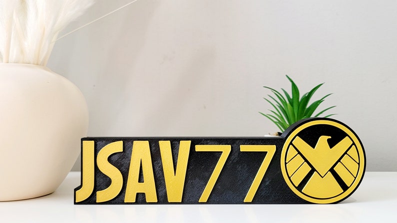 Personalized Superhero Name Plate Avengers Desk Plate Marvel - Etsy