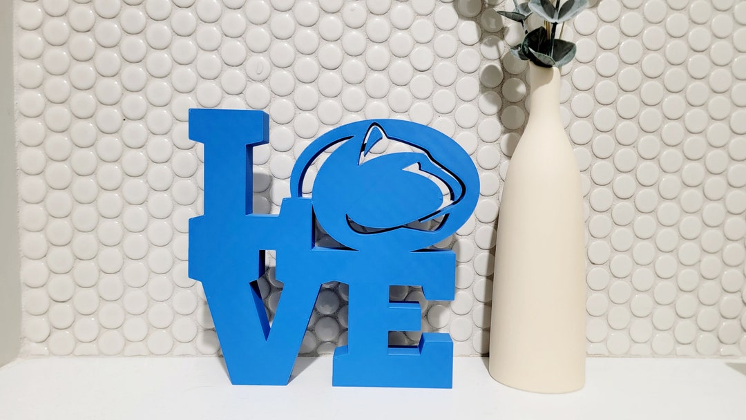 Personalized Penn LOVE Sign, Lions Graduation Present; Perfect PSU ...