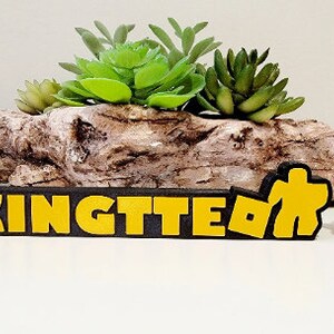 Customizable Roblox Styled Name Plate; Desk Name Plate; Roblox Themed ...
