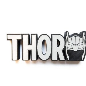 Personalized Superhero Name Plate Avengers Desk Plate Marvel - Etsy