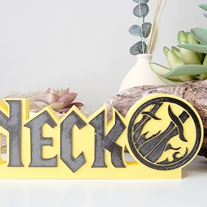 World of Warcraft Name Plate, Warcraft Decor, WOW Decor, Personalized ...