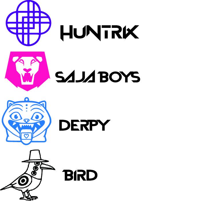Custom 3D Printed Name Plate – K-pop Demon Hunter Style, Huntrix / Saja ...