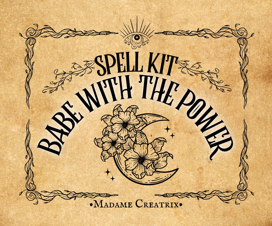 Babe With the Power DIY Spell Kit Spiritual Awakenings, Third Eye ...
