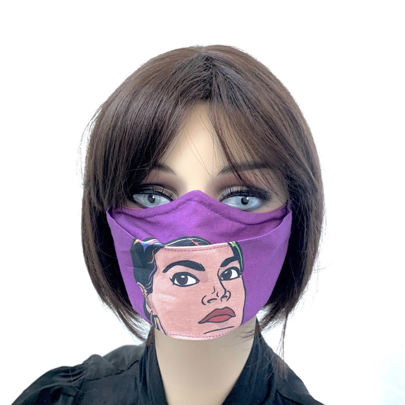 AOC Mask Adjustable Alexandria Ocasio-cortez Face Mask | Etsy