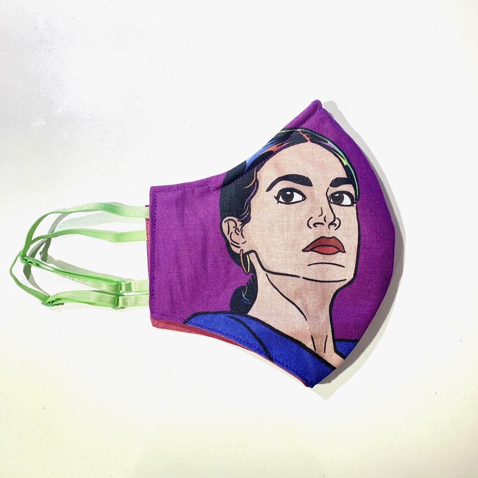 AOC Mask Adjustable Alexandria Ocasio-cortez Face Mask | Etsy