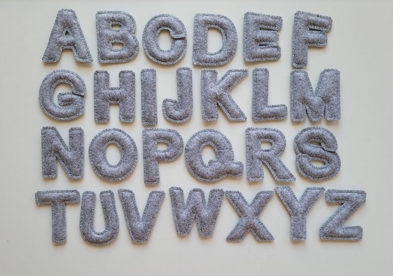 Stuffed Soft Alphabet Letters for Kids Learning Felt Educational Toy ...