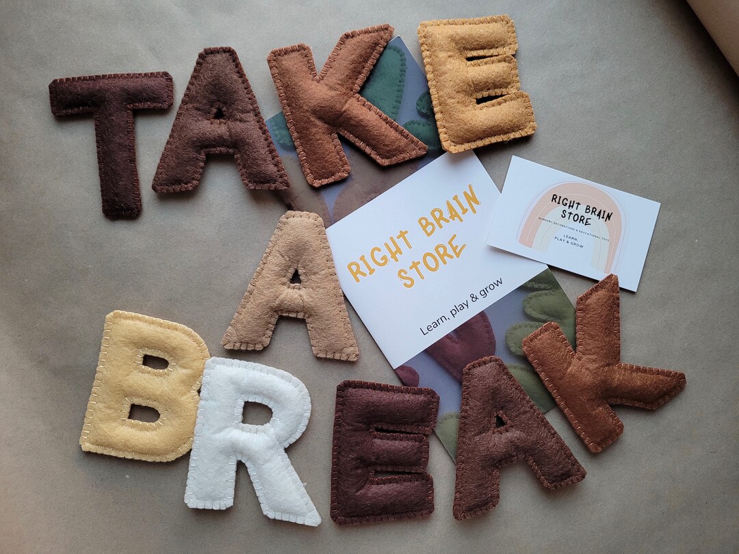 Stuffed Soft Alphabet Letters for Kids Learning Felt Educational Toy ...