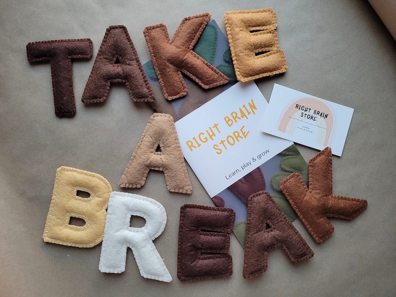 Stuffed Soft Alphabet Letters for Kids Learning Felt Educational Toy ...