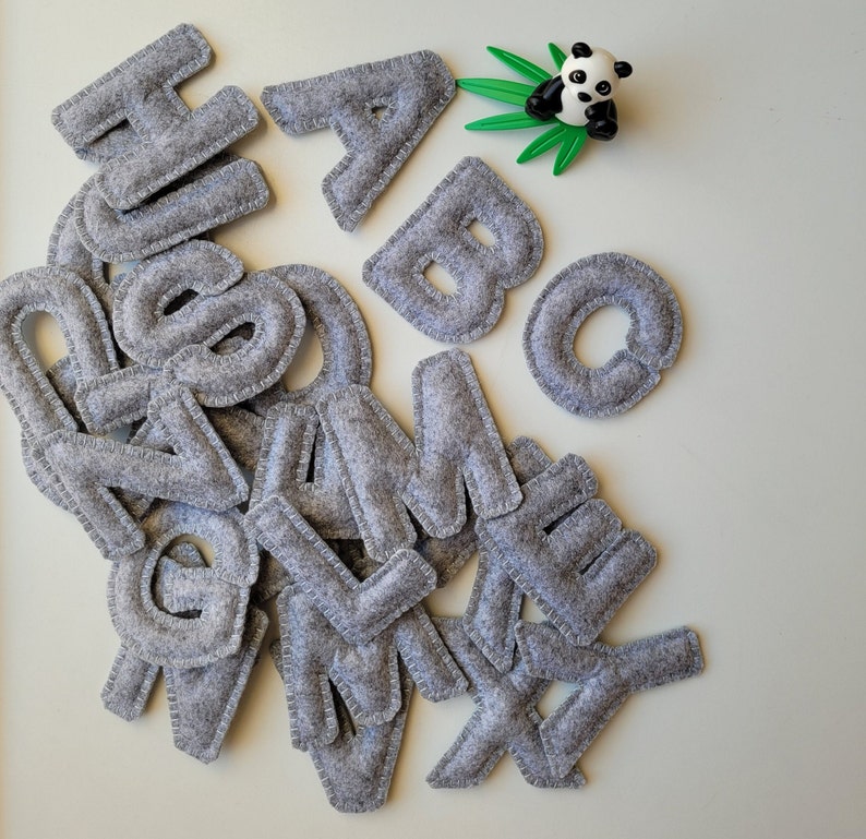 Stuffed Soft Alphabet Letters for Kids Learning Felt Educational Toy ...