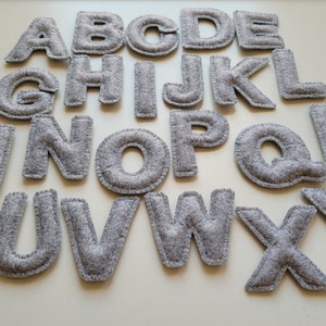 Toddler Preschool Toy Handmade Alphabet Letters Uppercase Alphabet Set ...