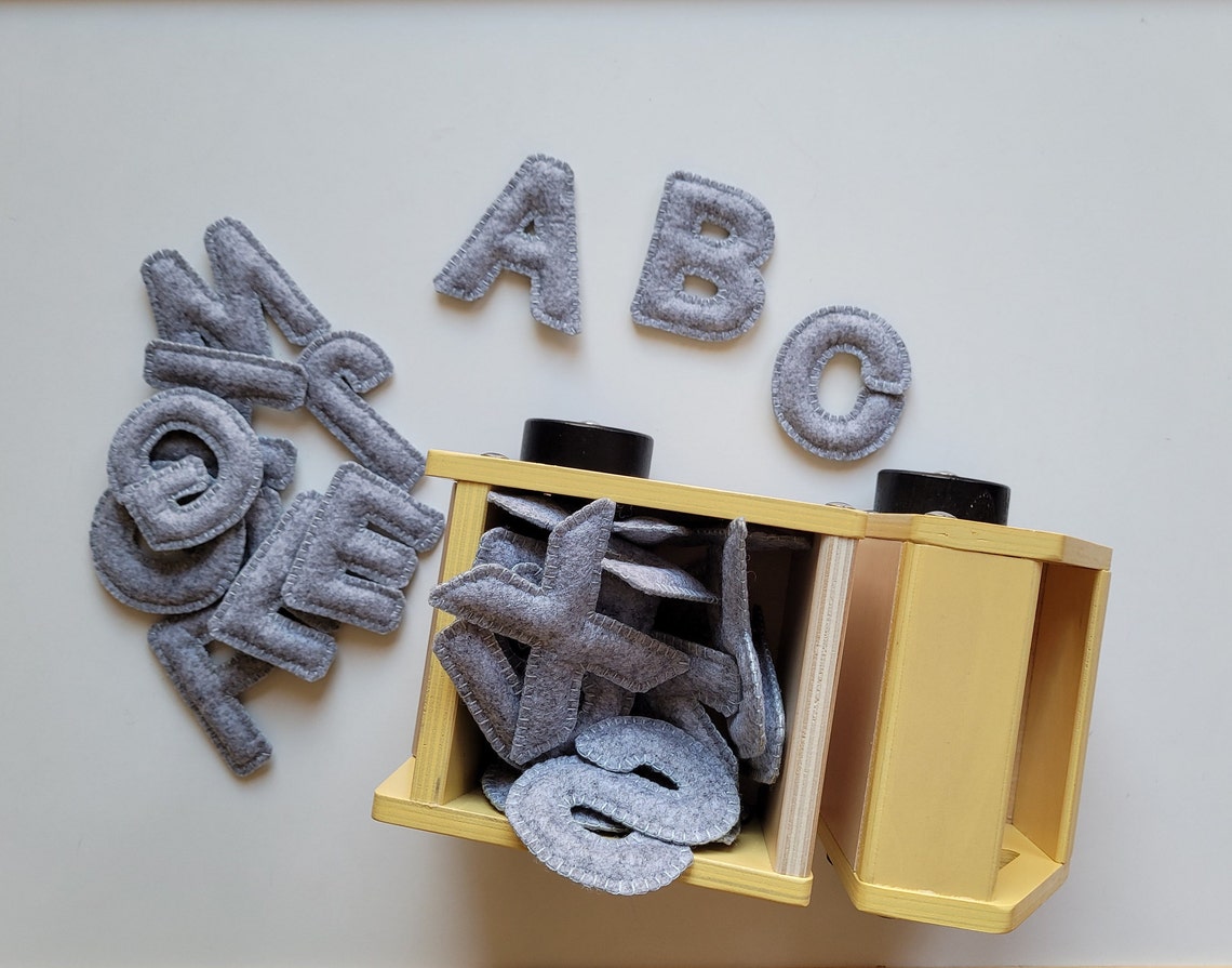 Stuffed Soft Alphabet Letters for Kids Learning Felt - Etsy