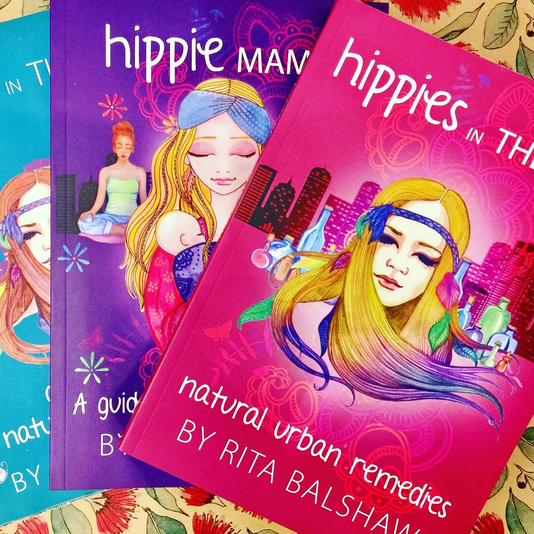 SOLD OUT - Hippies in the City Set of 3 (book Trio) - Etsy