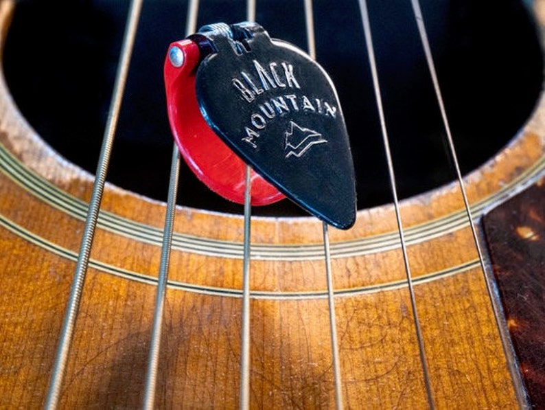 RIGHT HANDED | Heavy Gauge | Black Mountain Thumb Picks - Etsy Australia