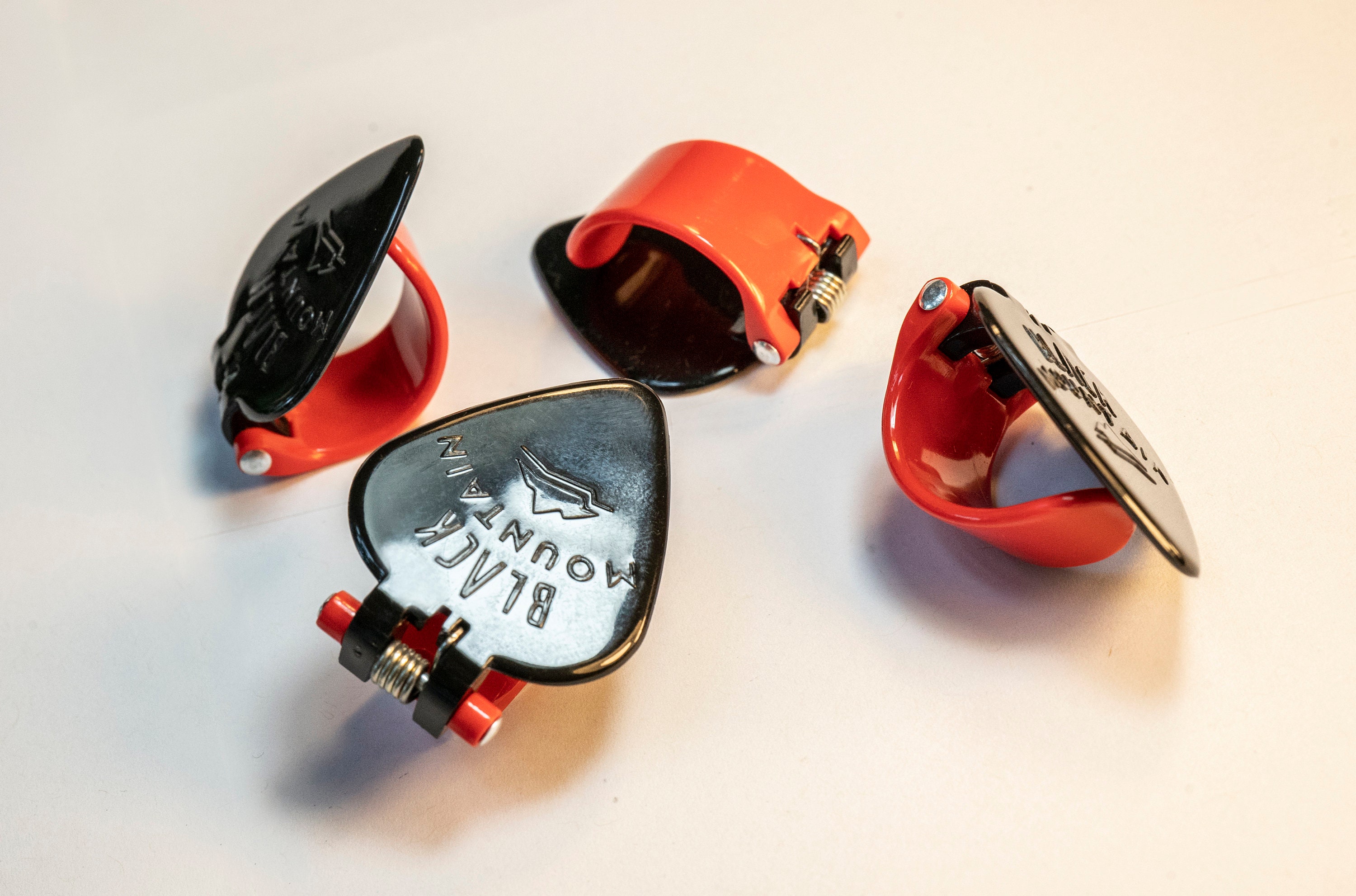 RIGHT HANDED Heavy Gauge Black Mountain Thumb Picks - Etsy Australia