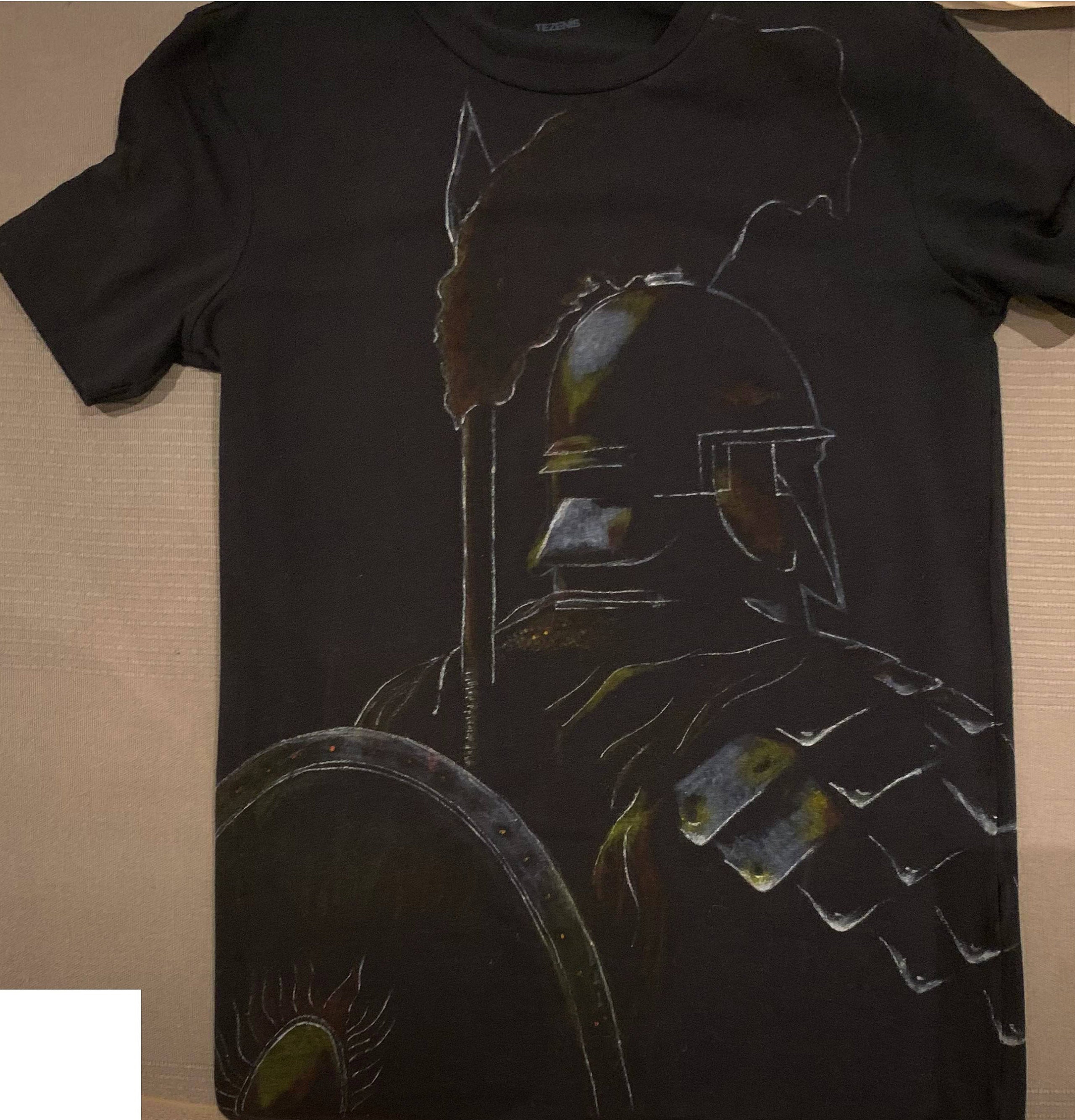 HAND-DRAWN Roman Empire Soldier T-shirt - Etsy