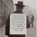 Job Hunting Sign the Great Depression Work Man Great Depression Era ...