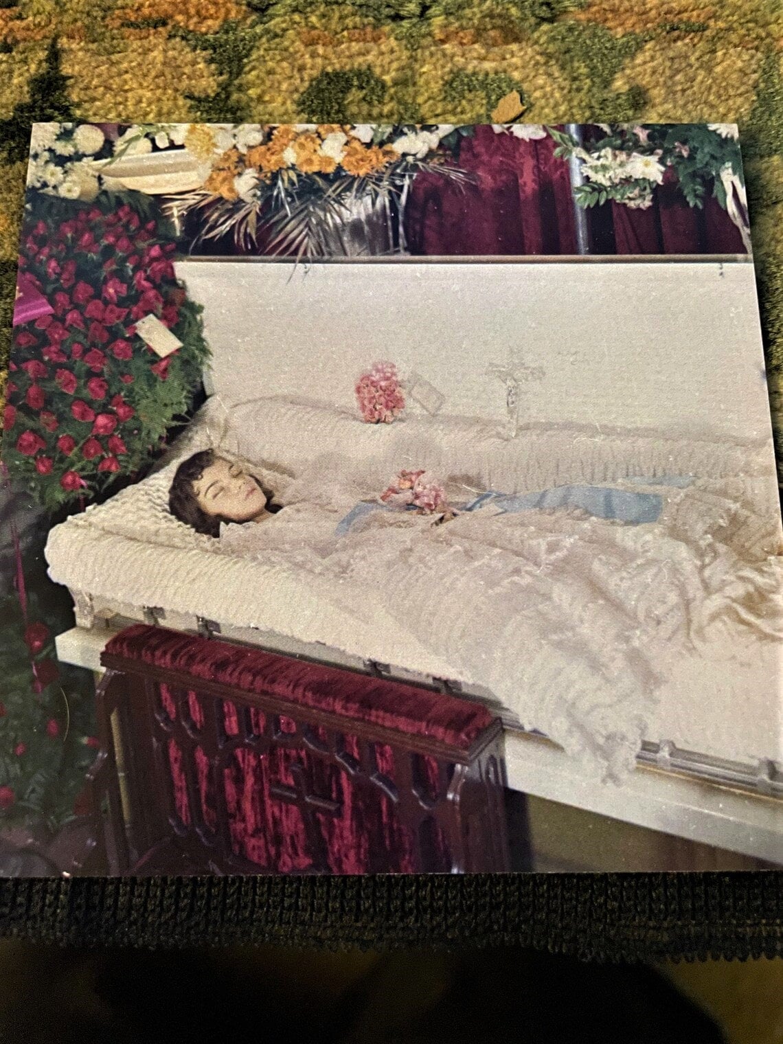 Post Mortem Women Death Casket Vintage Photo Dead Girl Odd | Etsy