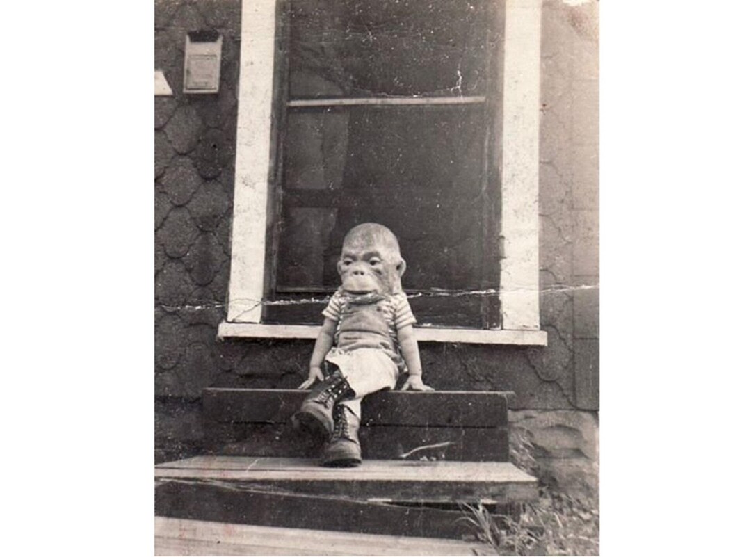 Weird Child Scary Child Sinister Antique Photo Chilling Spooky ...