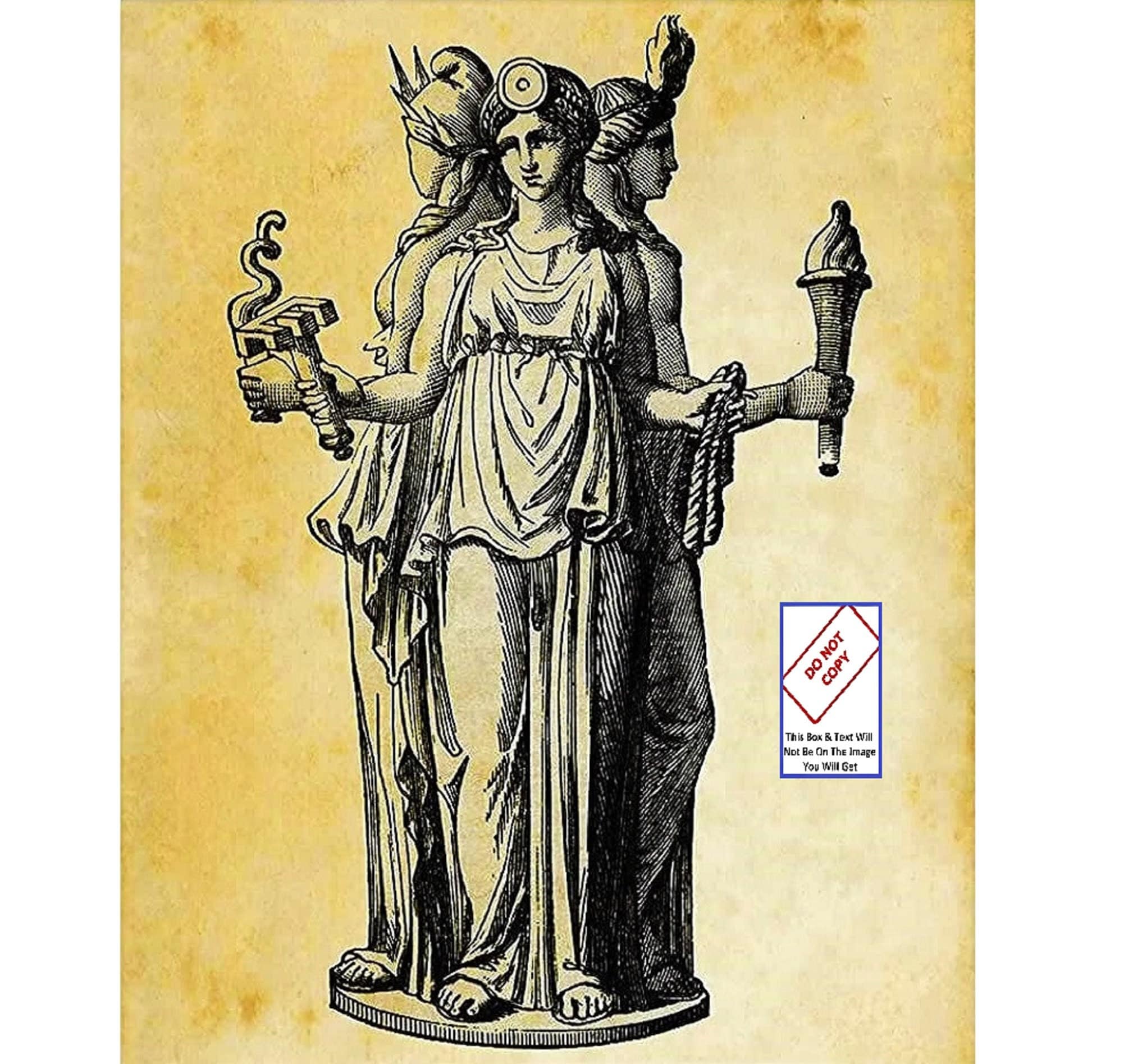 Hecate Greek Goddess of Magic Greek Mythology Necromancy - Etsy