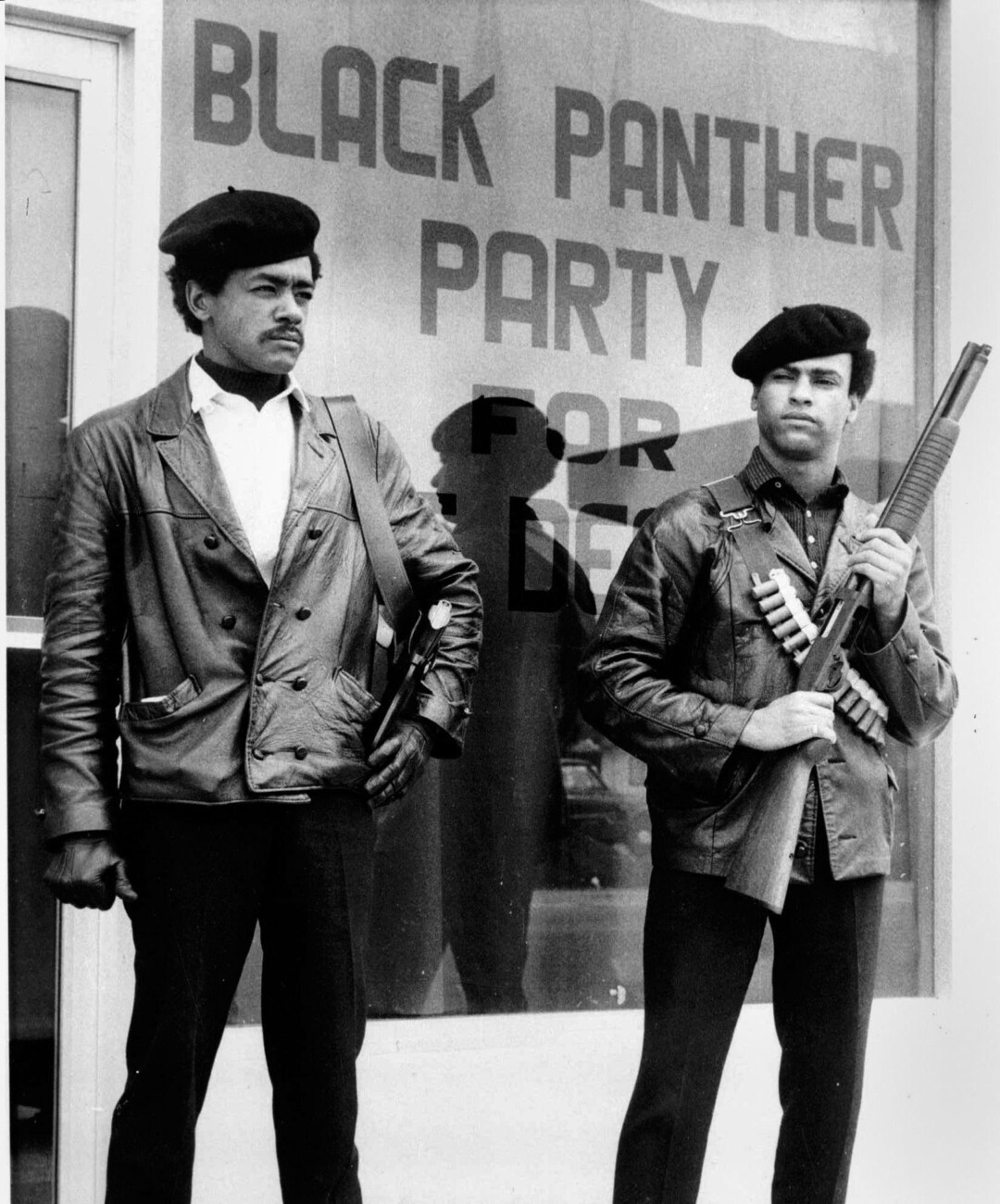 Black Panther Party HUEY NEWTON and Bobby Seale Black Power Black ...