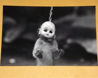 Creepy Monkey Doll - Etsy