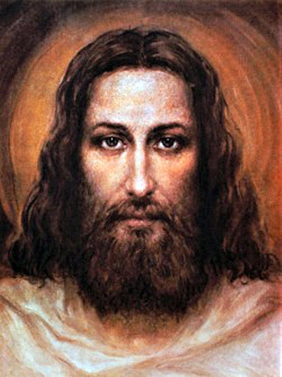 Picture of Jesus Christ Face of Jesus Christ Real Jesus - Etsy