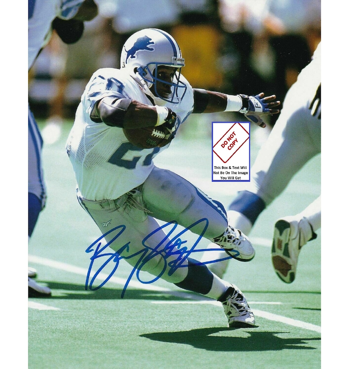 Barry Sanders Autograph Signed Photo HOF Lions Barry - Etsy