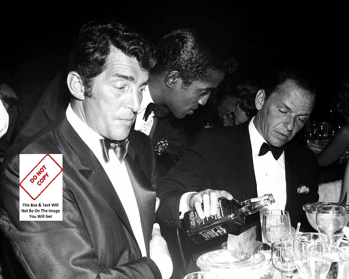 Frank Sinatra Dean Martin Sammy Davis Jr Drinking Whiskey - Etsy