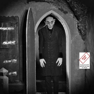 Vampire Count Orlok Monster Weird Halloween Strange Vintage Photo ...