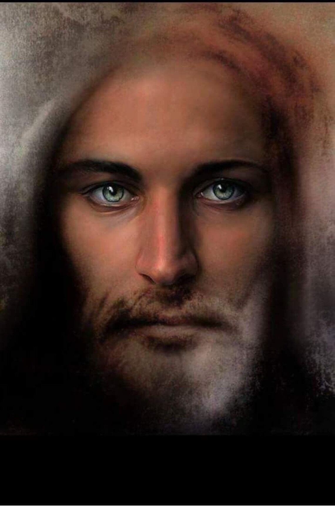The Face of Jesus Picture Christ Face Christian Catholic - Etsy