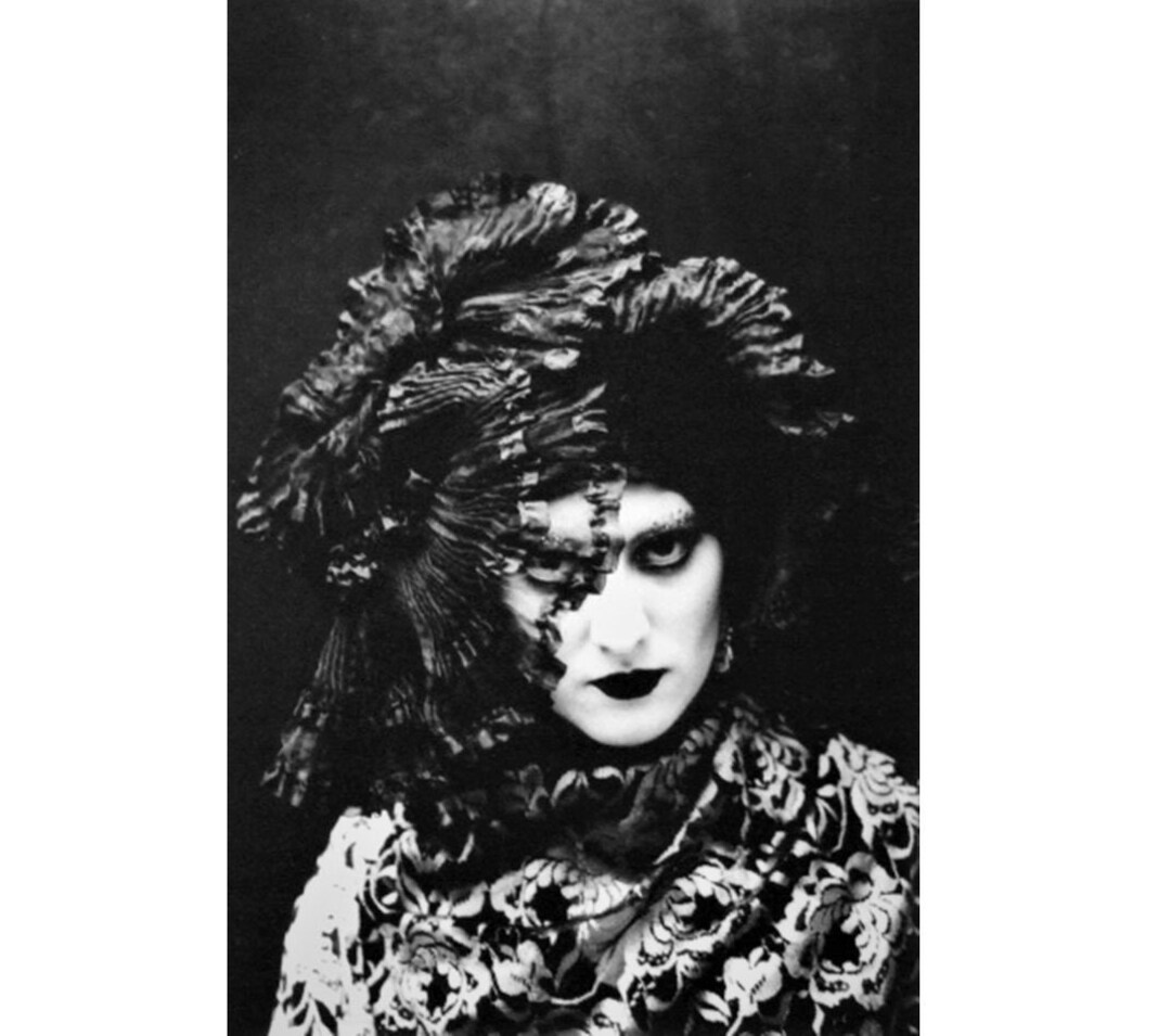 Weird Vintage Goth Gypsy Woman Photo Psychic Witch Pagan Witchcraft ...