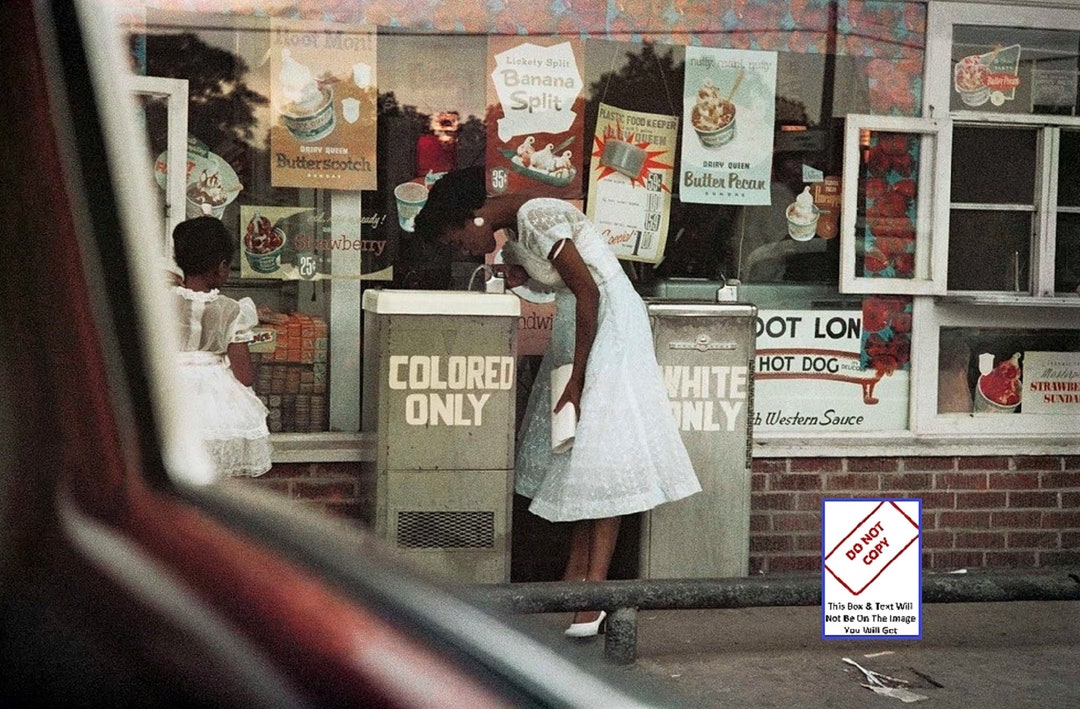 Segregation, Colored Only, White Only, Water Fountain, Civil Rights ...