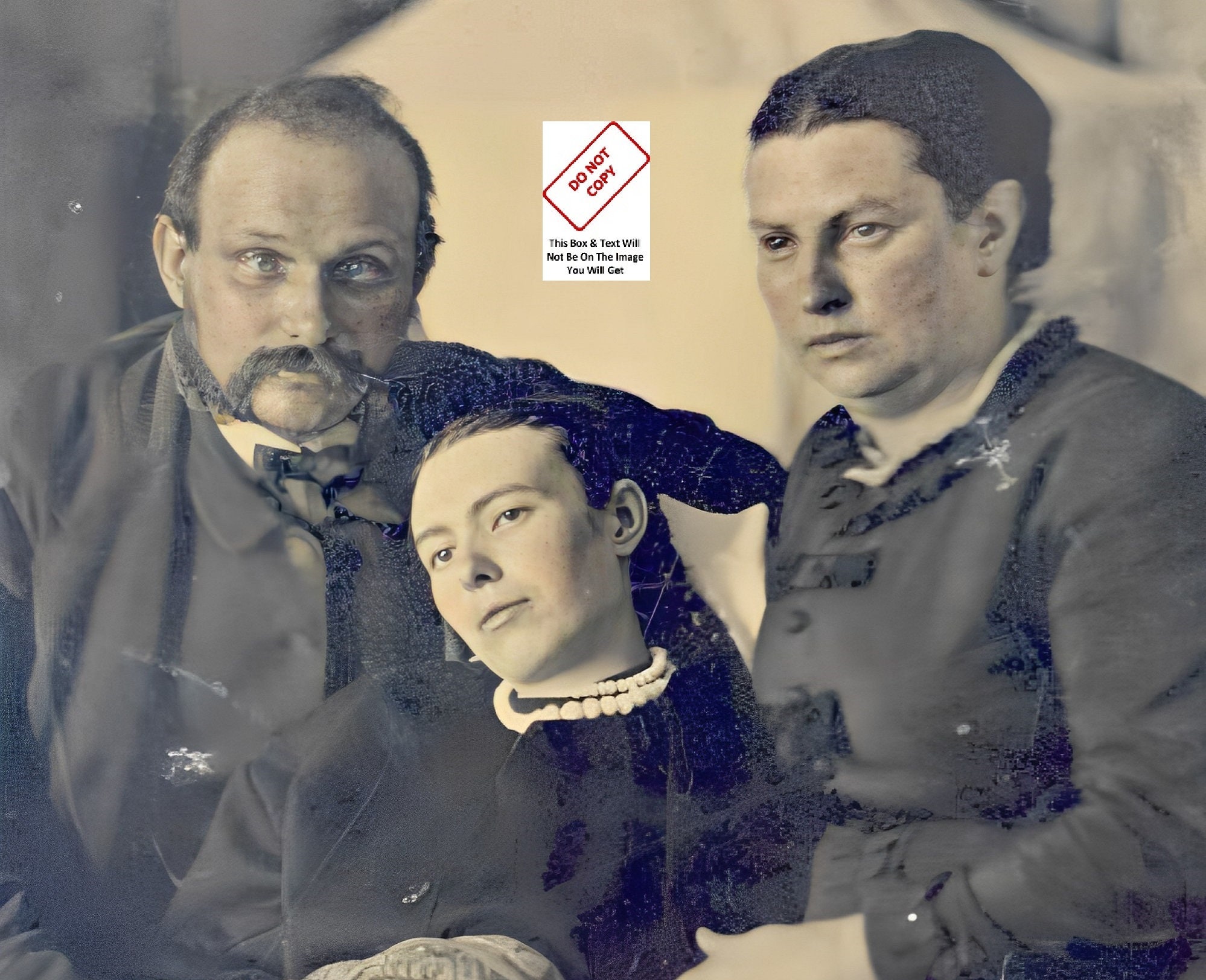 Post Mortem Dead Daughter Last Family Photo Dead Girl - Etsy