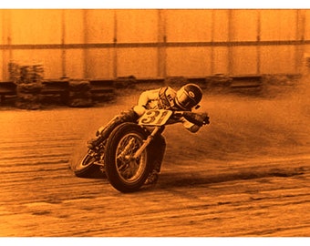 Dirt Track Racing Poster - Etsy