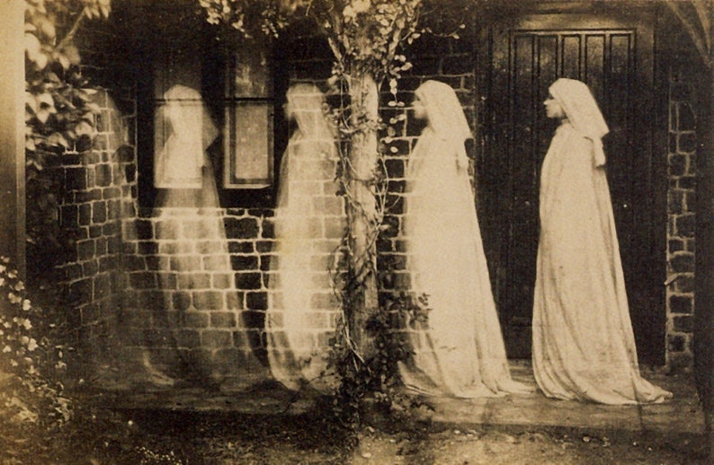 Spooky Halloween Creepy Ghosts of Nuns Caught on Camera C.1890 - Etsy