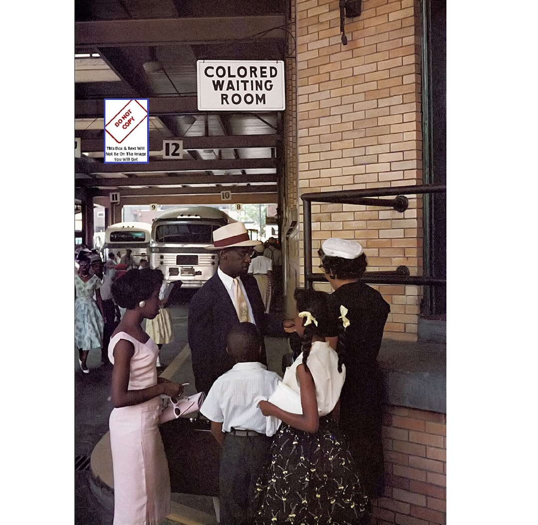 Segregation, Colored Only, White Only, Bus Train Station, Civil Rights Black Lives Matter ...